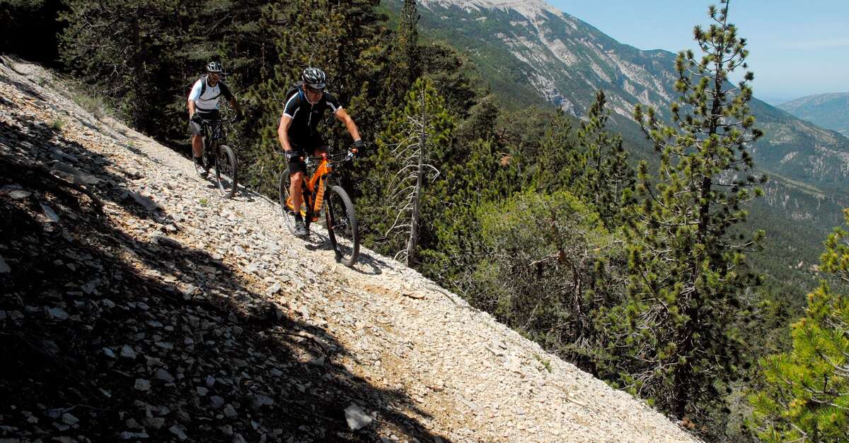Long Distance Mountain Bike Trail, Stage 3 – From Bedoin to Aurel ...