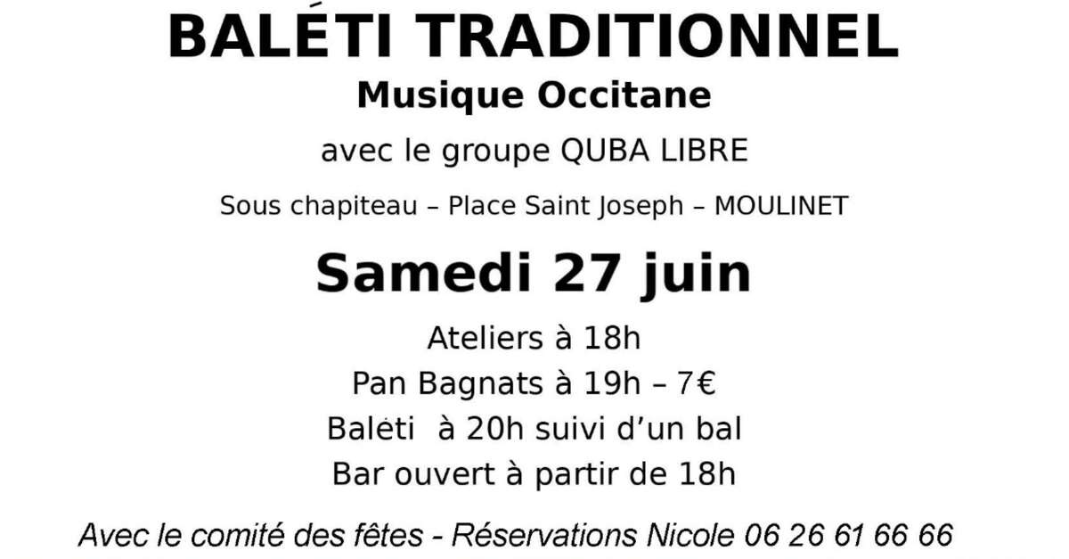 Traditional Baleti (Moulinet) | Côte d’Azur France / French Riviera