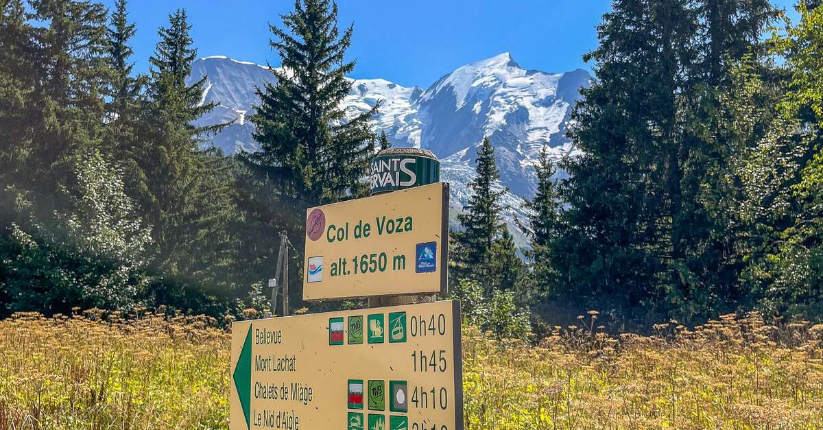 Le Col de Voza au départ du Crozat | Saint-Gervais Mont-Blanc
