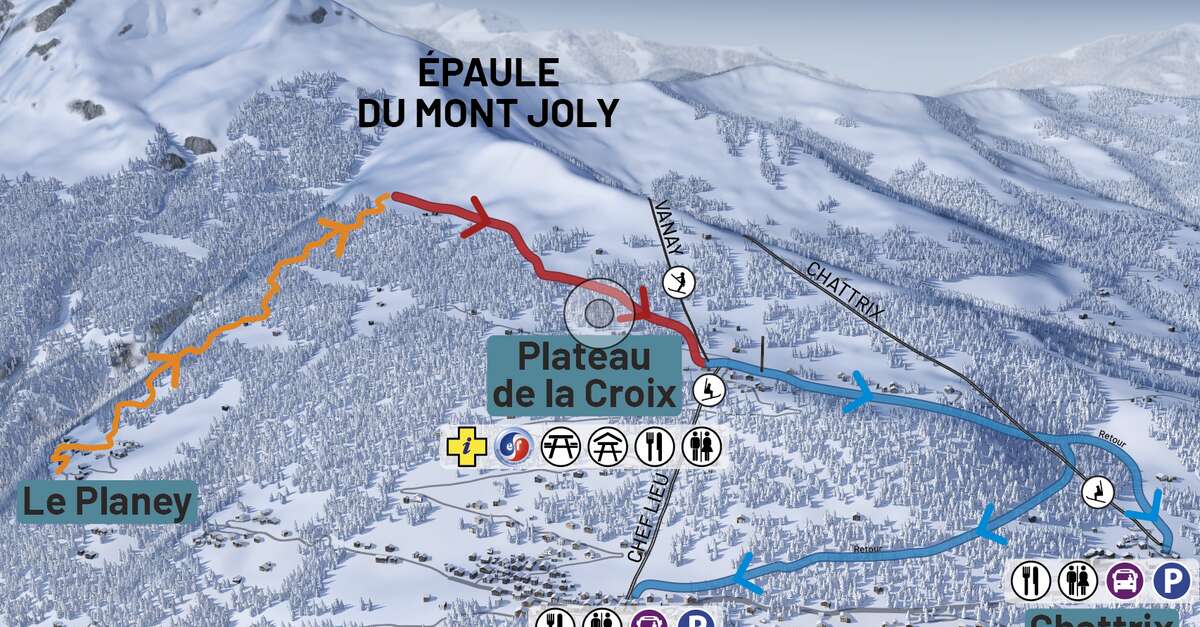 Itinéraire de ski de randonnée alpin – Le Planey / Porcherey | Saint ...