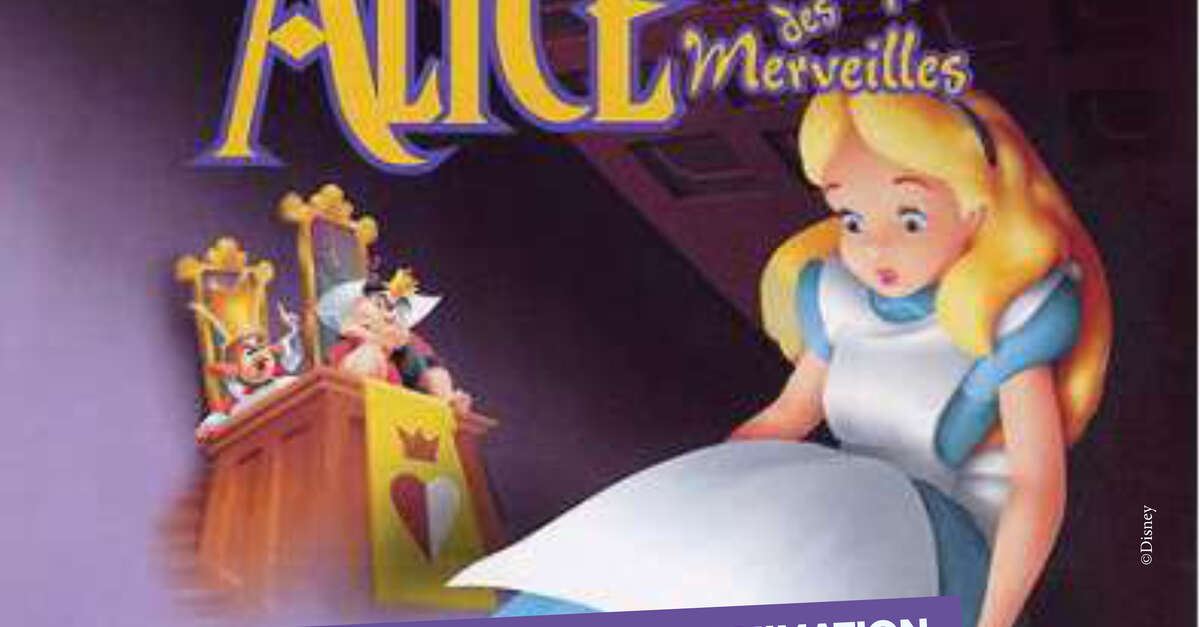 Projection du film d’animation « Alice au pays des Merveilles » (Tende ...