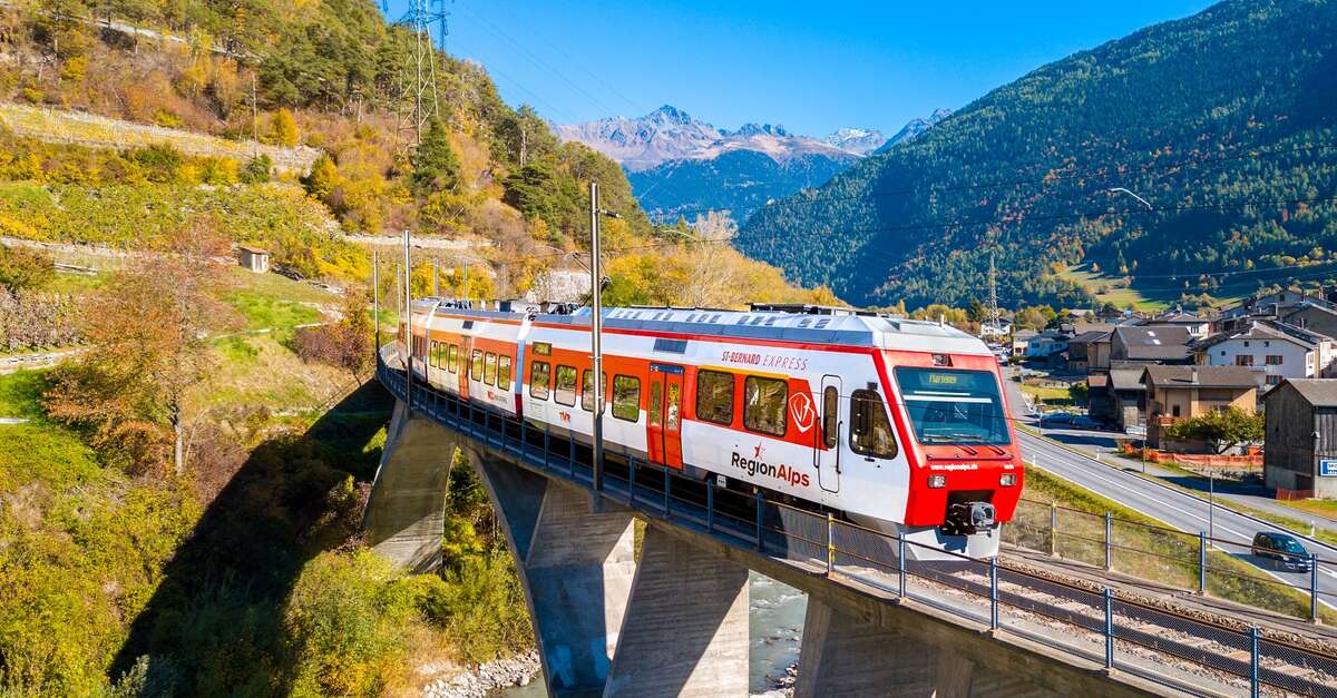 Train Le Châble – Sembrancher (Le Châble) | Verbier - Val de Bagnes ...