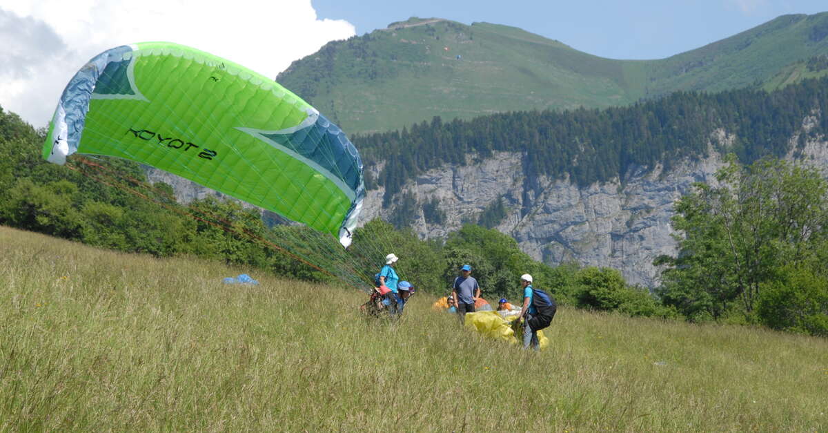 Stages de parapente : Initiation (Samoëns) | Haute-Savoie Mont-Blanc