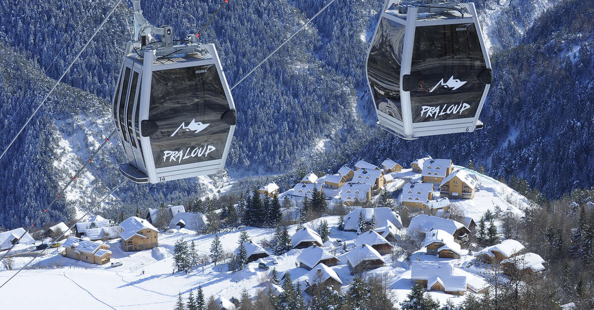 Télécabine des Molanès (Pra Loup 1500, Uvernet-Fours) | Provence-Alpes ...