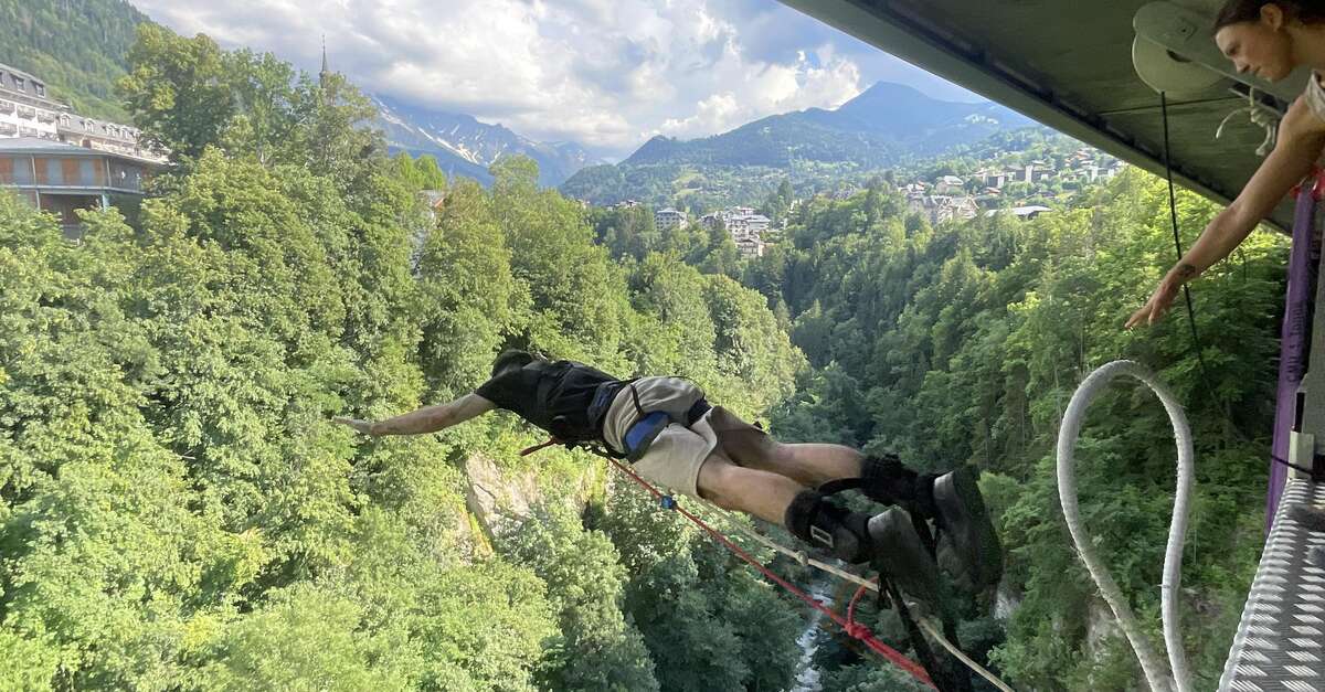 Bungee jumping – Elastik Jump Mont-Blanc | Saint-Gervais Mont-Blanc