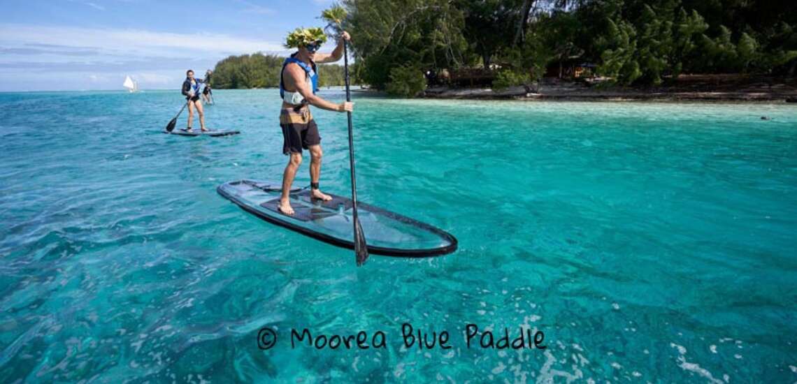Moorea Blue Paddle & Kayak Transparents (Haapiti, Moorea) | Tahiti ...