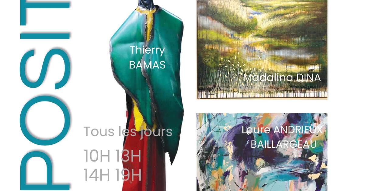 Exposición «Resonancia»: tres artistas, un encuentro (La Couarde-sur ...