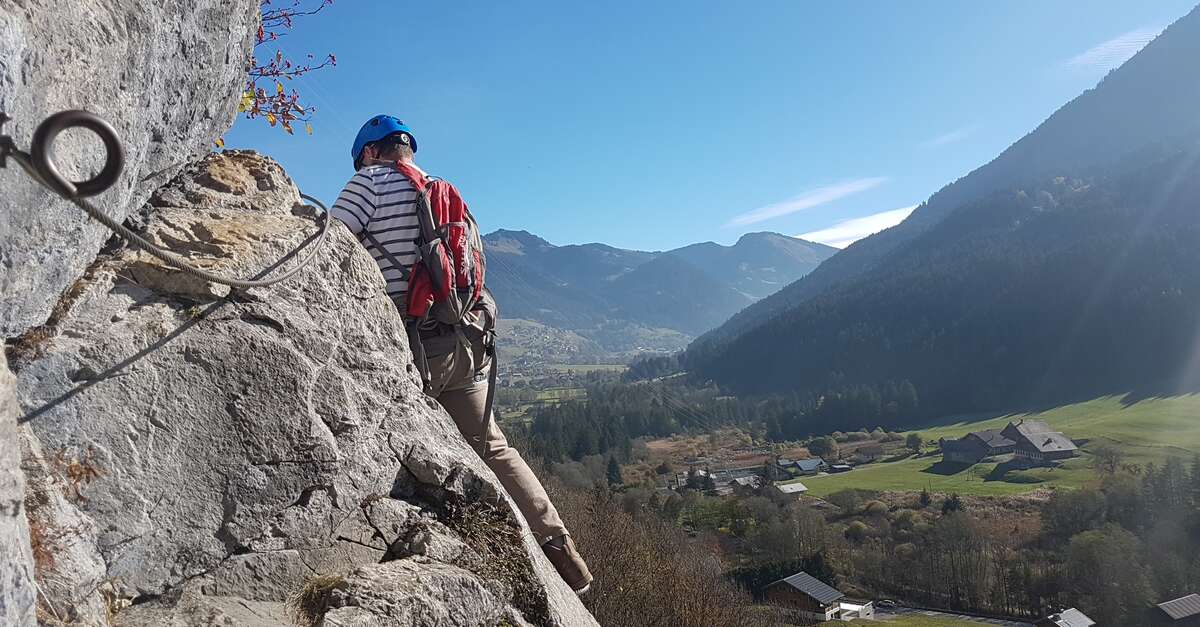 Introduction to via ferrata (Abondance) | Portes du Soleil