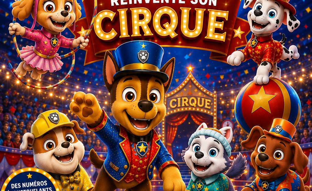 Spectacle aux arènes. » Paw Pat Patrouille réinvente son cirque ...