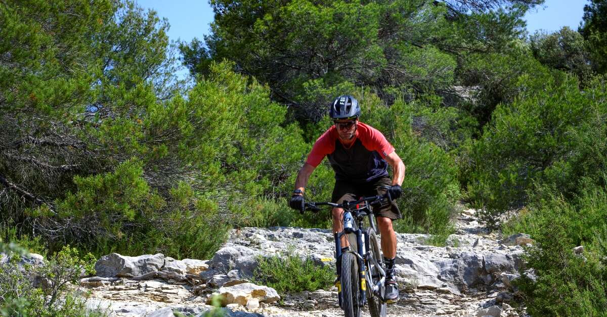 Site VTT FFC – Provence Verdon – Circuit 17 – Rouge (Gréoux-les-Bains ...