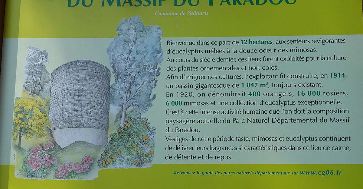 The Massif du Paradou departemental natural park (Vallauris Golfe ...
