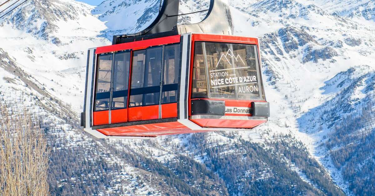 Las Donnas Cable Car (Auron, Saint-Étienne-de-Tinée) | Provence-Alpes ...