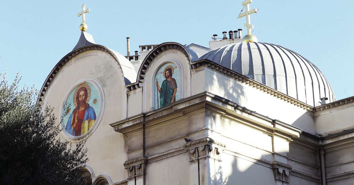 Eglise orthodoxe Saint-Nicolas et Sainte-Alexandra (Nice) | Provence ...