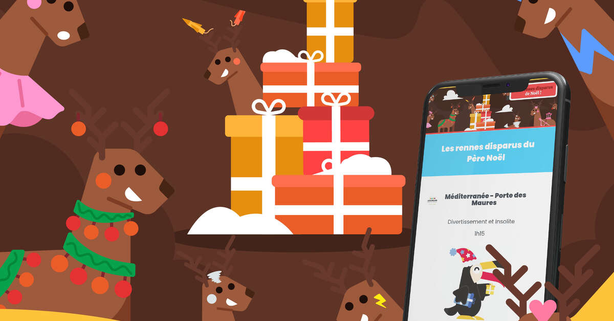 Interactive Christmas treasure hunt “Santa’s missing reindeer” with ...