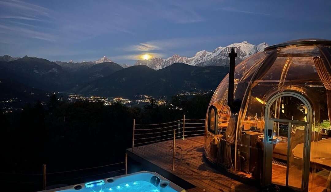 Une nuit insolite dans la Bulle – “Nuit Nature” (Combloux) | Haute ...