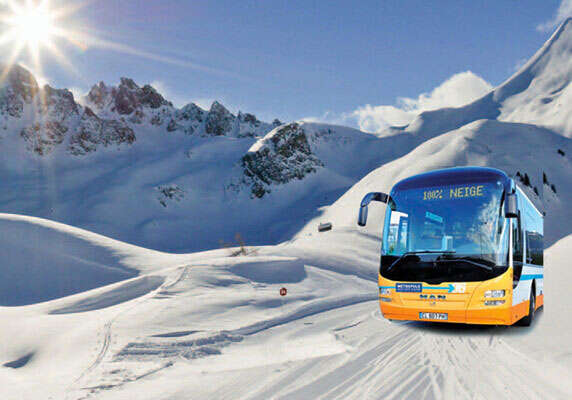 Bus 100% Neige (Nice) | Provence-Alpes-Côte d'Azur Tourism