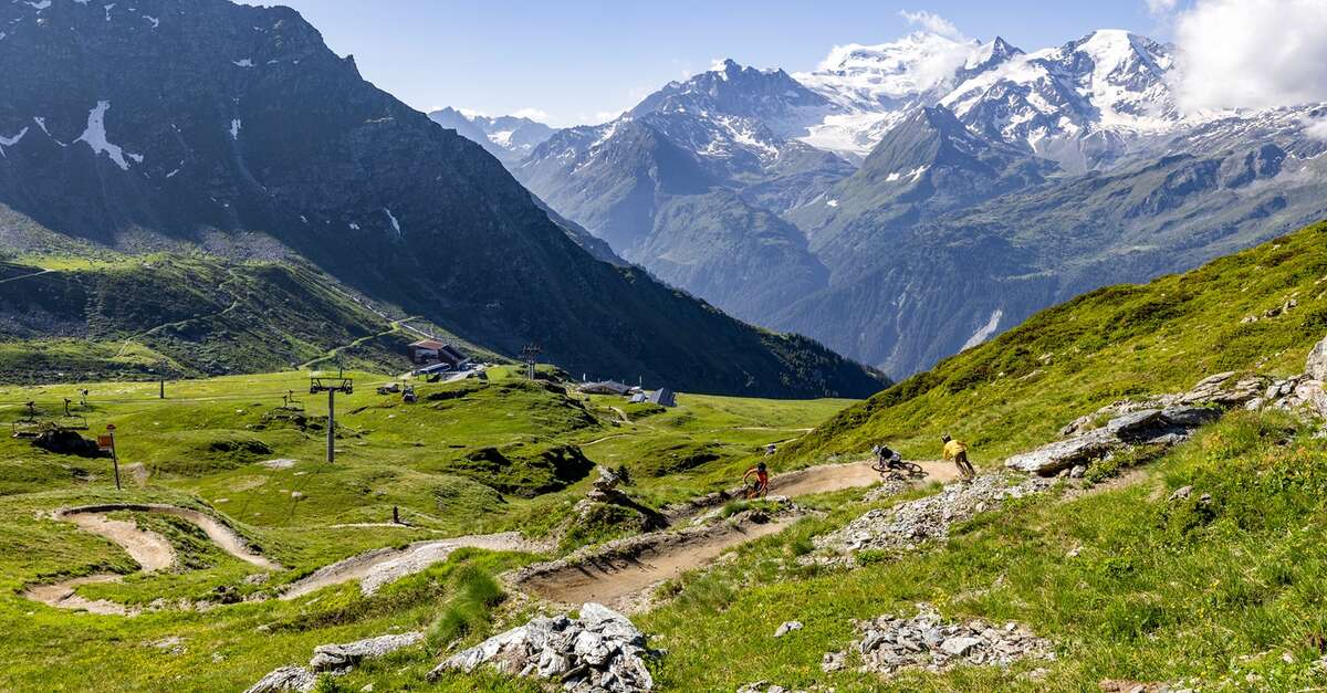 Discovery of Downhill Mountain Biking (Verbier) | Verbier - Val de ...