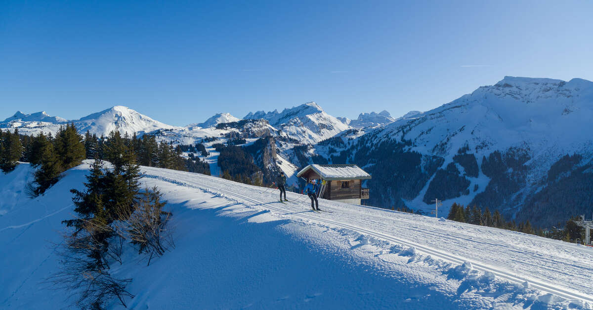 Les Crêtes de Zore – piste de ski de fond (Morzine) | Pass'Portes du ...