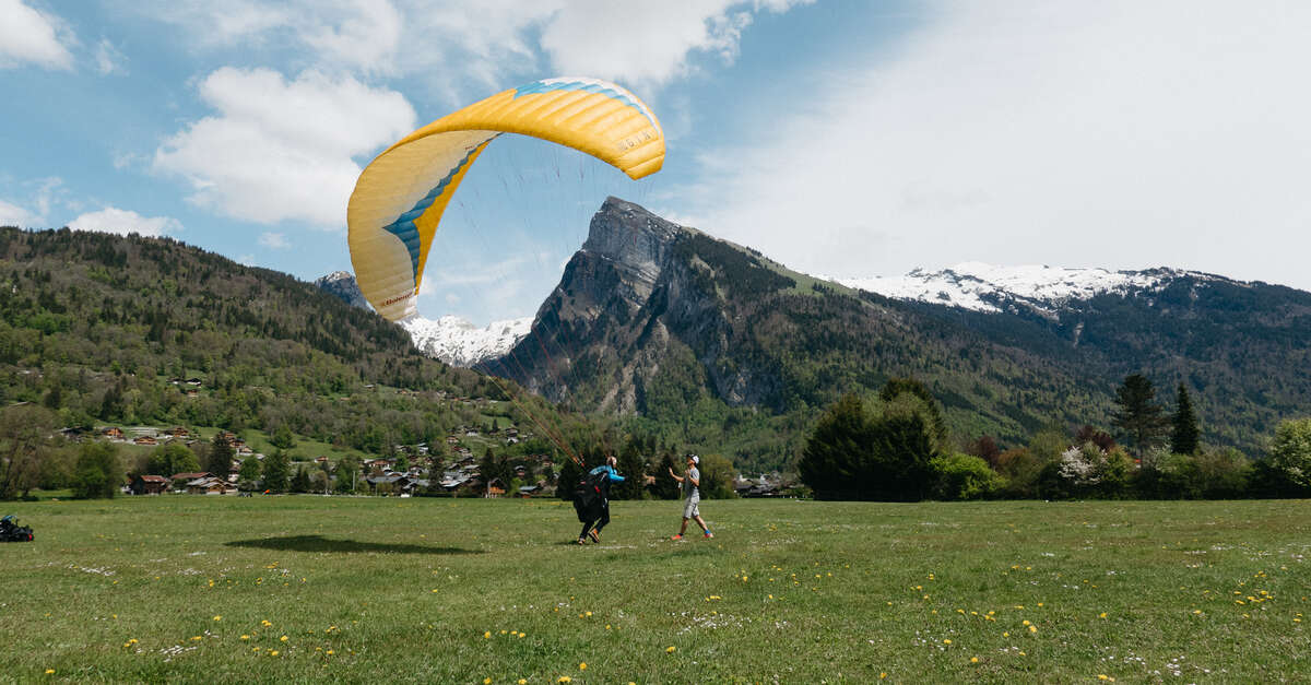 Stages d’initiation parapente (Samoëns) | Haute-Savoie Mont-Blanc