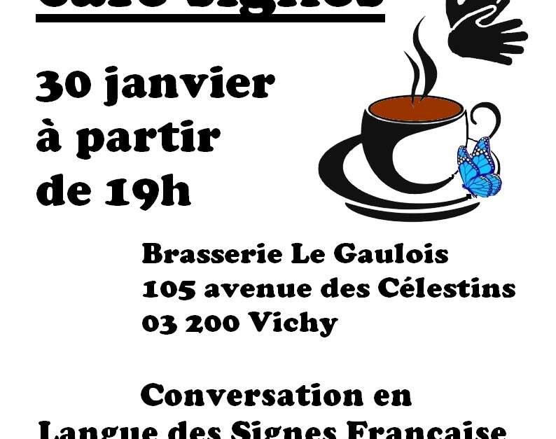 Café-signes (Vichy) | Vichy Mon Amour