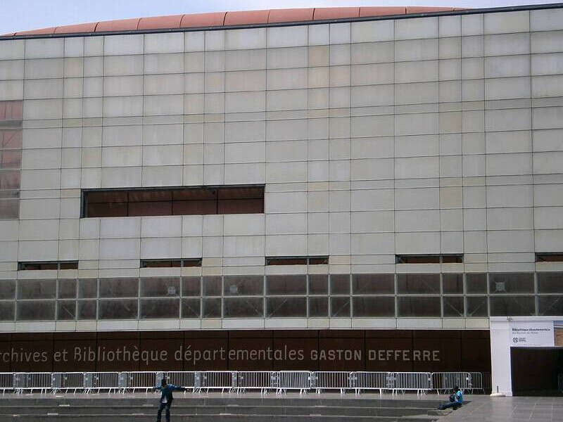 Bibliothèque Départementale des Bouches-du-Rhône (Marseille 3ème ...