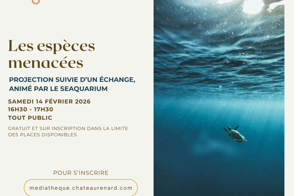Projection “Les espèces menacées” (Châteaurenard) | Provence-Alpes-Côte ...