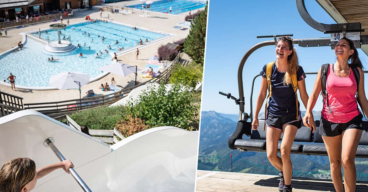 All inclusive Pass Grand-Bo stay : unlimited access to swimming pool and lifts (Le Grand-Bornand ...