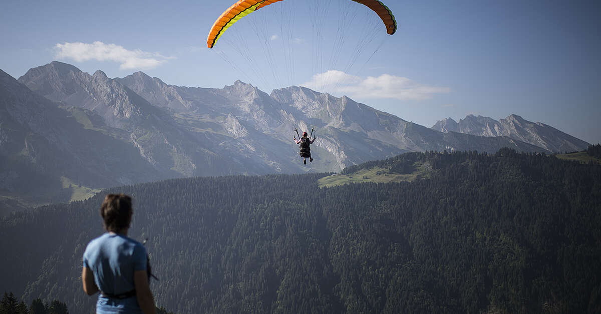 Parapente : stage journée progression (Le Grand-Bornand) | Haute-Savoie ...