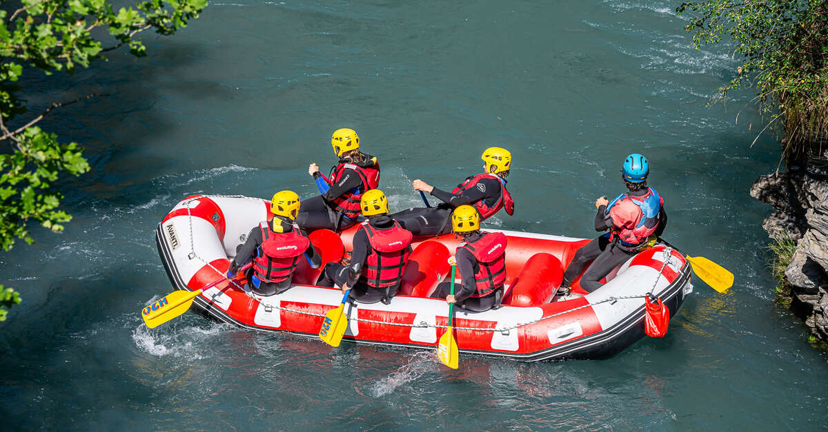 Descente en rafting sur la Dranse – parcours rodéo (Thonon-les-Bains ...