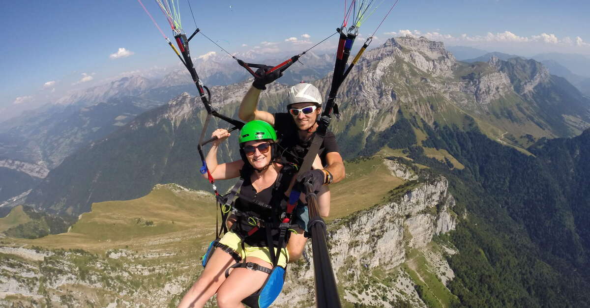 Parapente : vol biplace de durée (Talloires) | Haute-Savoie Mont-Blanc