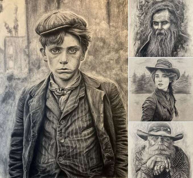 Opening of the exhibition “portraits de vies” – drawings by Benjamin ...