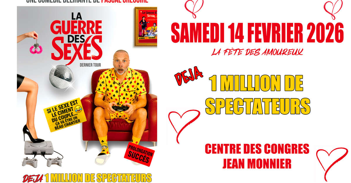 Spectacle : La guerre des sexes (Angers) | Destination Angers