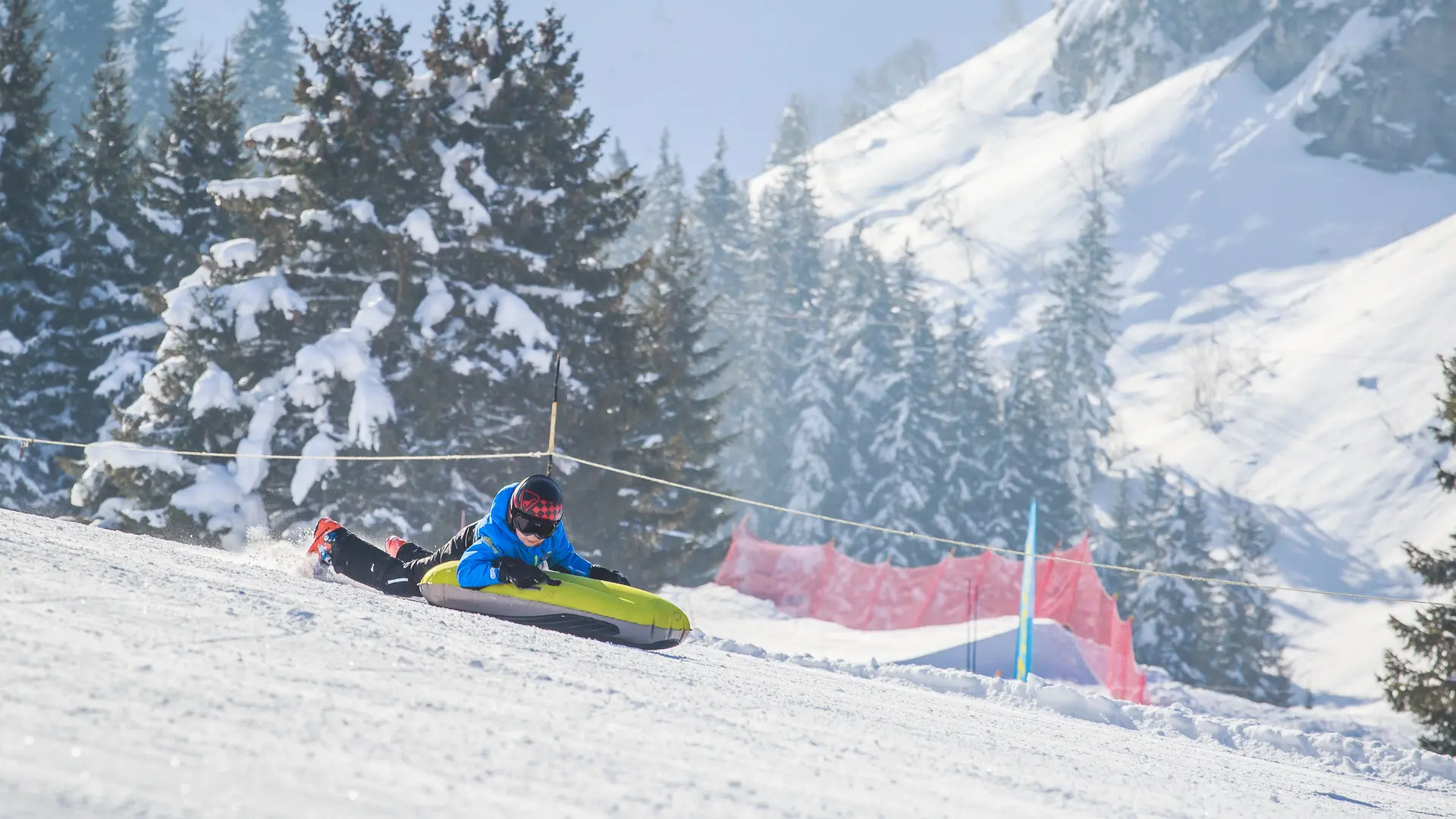 Air Board luge sur coussin d’air (Châtel) | Haute-Savoie Mont-Blanc