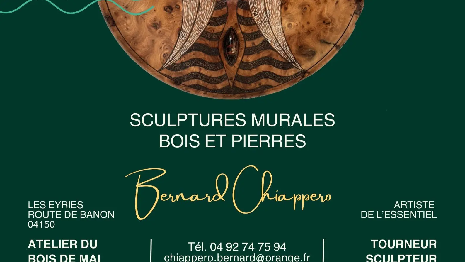 Bernard Chiappero – Tourneur / Sculpteur (Revest-des-Brousses ...