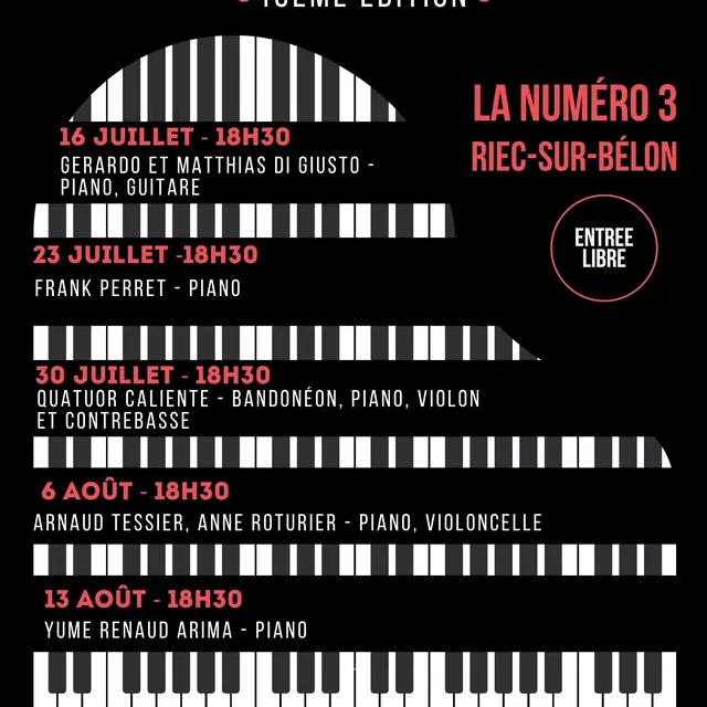 Les estivales- Concert Anne Roturier et Arnaud Tessier (Riec-sur-Belon ...