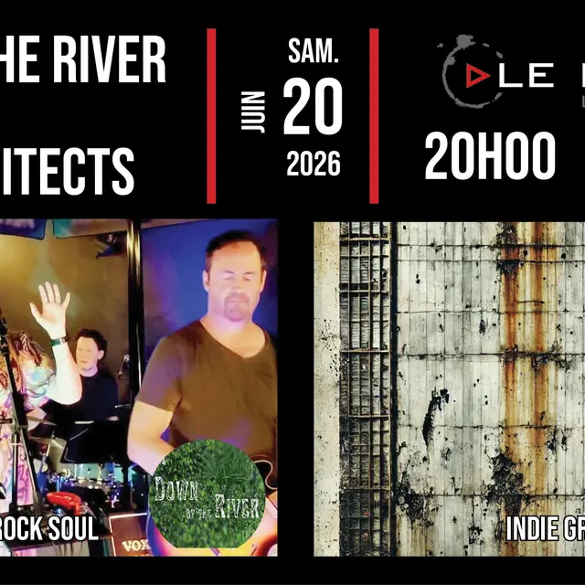 Fête du Musical: Down by the river (funk rock soul) + Bad architects ...