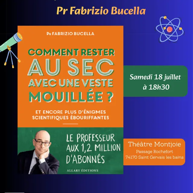 Conférence de Fabrizio BUCELLA + séance de dédicace | Saint-Gervais ...