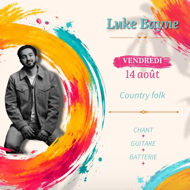 Estivales Vinômusic au Domaine Terre de Mistral – Luke Bayne (Rousset ...