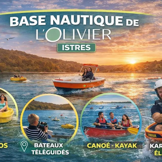 Base nautique de L’Olivier (Istres) | Provence-Alpes-Côte d'Azur Tourisme