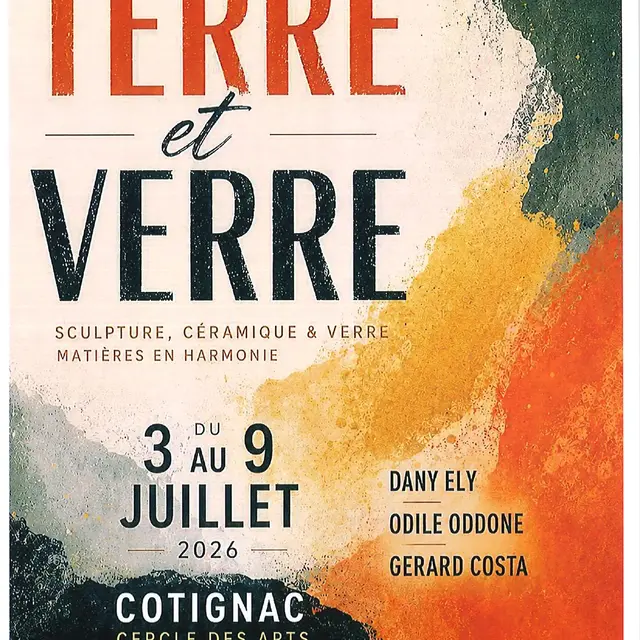 Exposition : Terre et Verre – Dany ELY, Odile ODDONE et Gérard COSTA ...