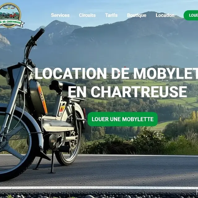 Location de mobylette vintage avec Mob en Chartreuse (Saint-Étienne-de ...