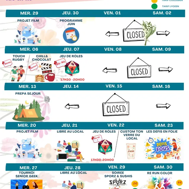 Activities organised by Ré Jeunesse in Ars-en-Ré – May (Ars-en-Ré ...