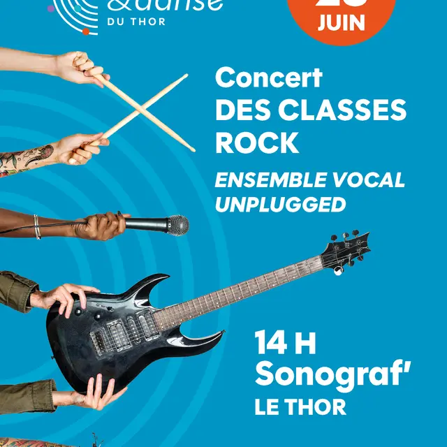 Concert des Classes Rock – Music Zac et Ensemble Vocal Unplugged (Le ...
