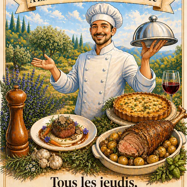 “A la carte” thursdays at Le Moulin à Poivre restaurant (Pélissanne ...