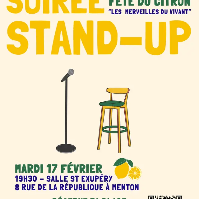 Stand-up evening (Menton) | Côte d’Azur France / French Riviera