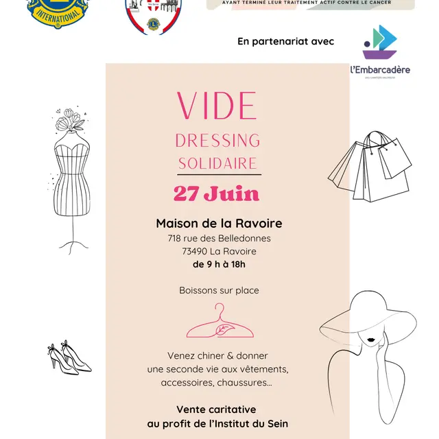 Vide dressing solidaire (La Ravoire) | chambery