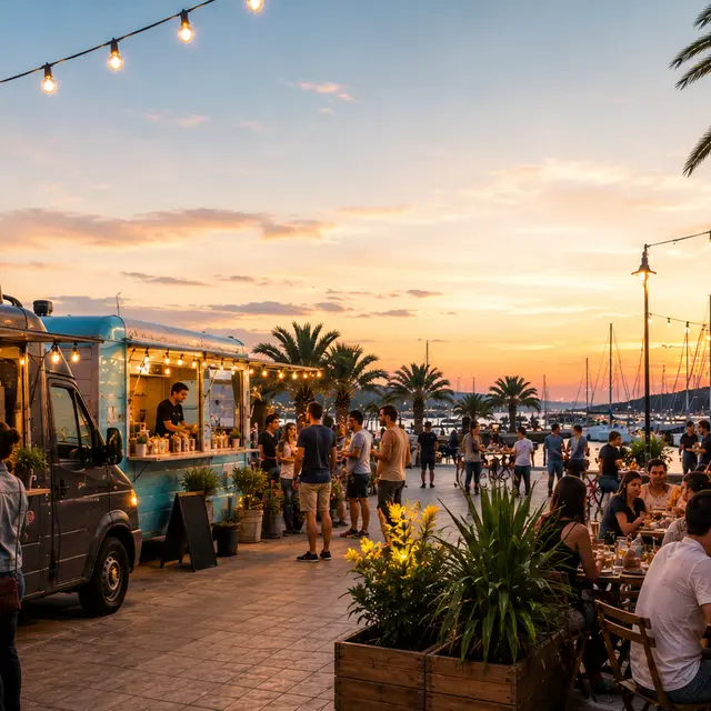Le Village gourmand du Nouveau port des Lecques (Saint-Cyr-sur-Mer ...