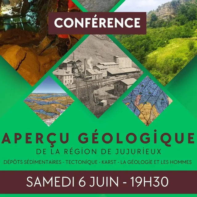Conférence : Aperçu géologique de la région de Jujurieux (Jujurieux ...