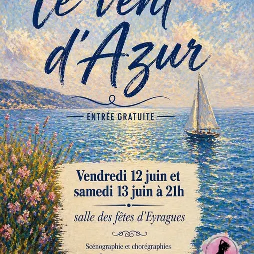 Spectacle Danse Passion “Le vent d’Azur” (Eyragues) | Provence-Alpes ...