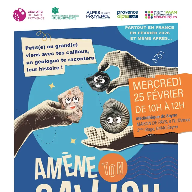 Amène ton caillou à la Médiathèque de Seyne (Seyne) | Provence-Alpes ...